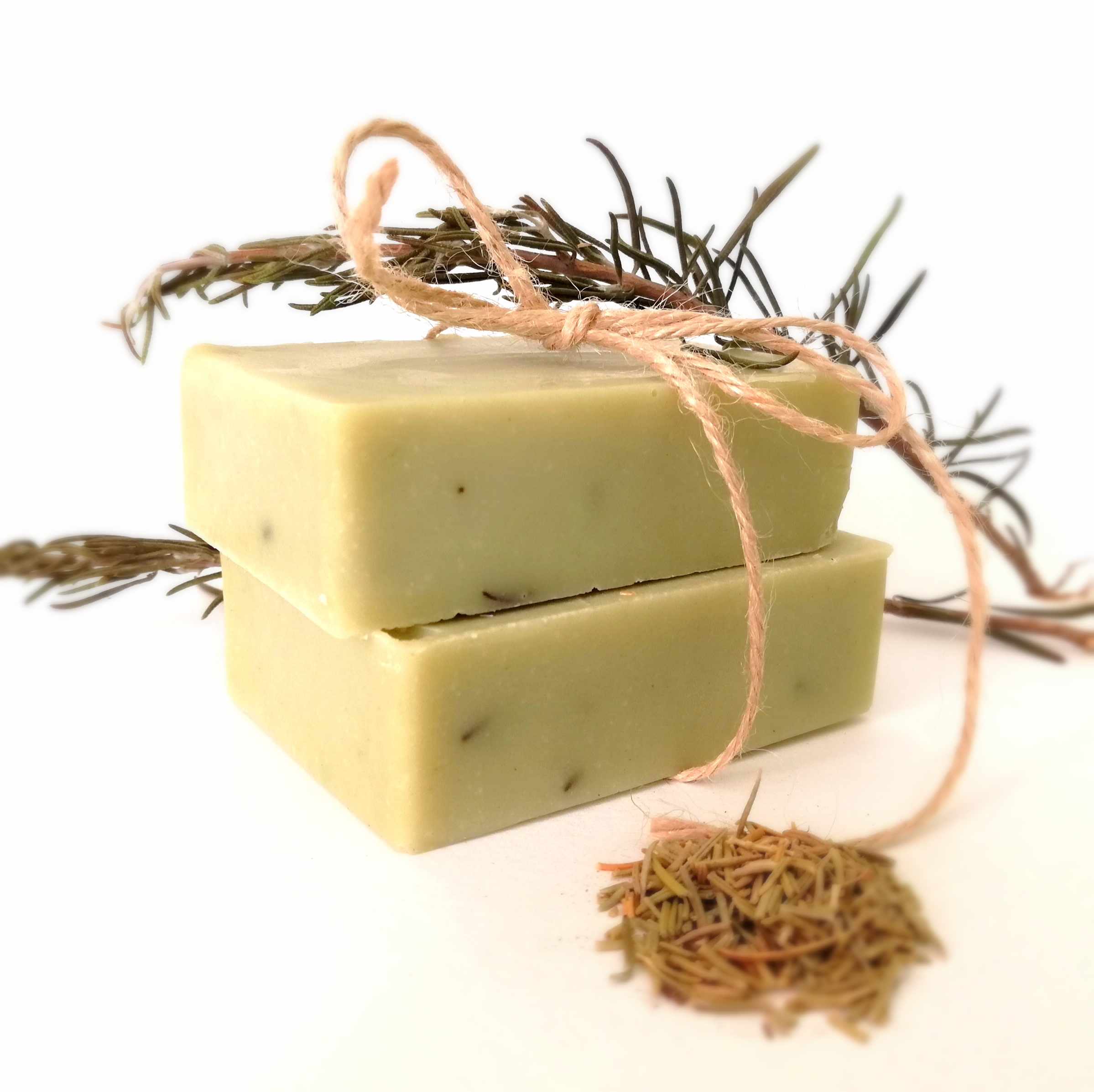 Jabón Artesanal de Romero y Arcilla Verde ⋆ SaponediValeria