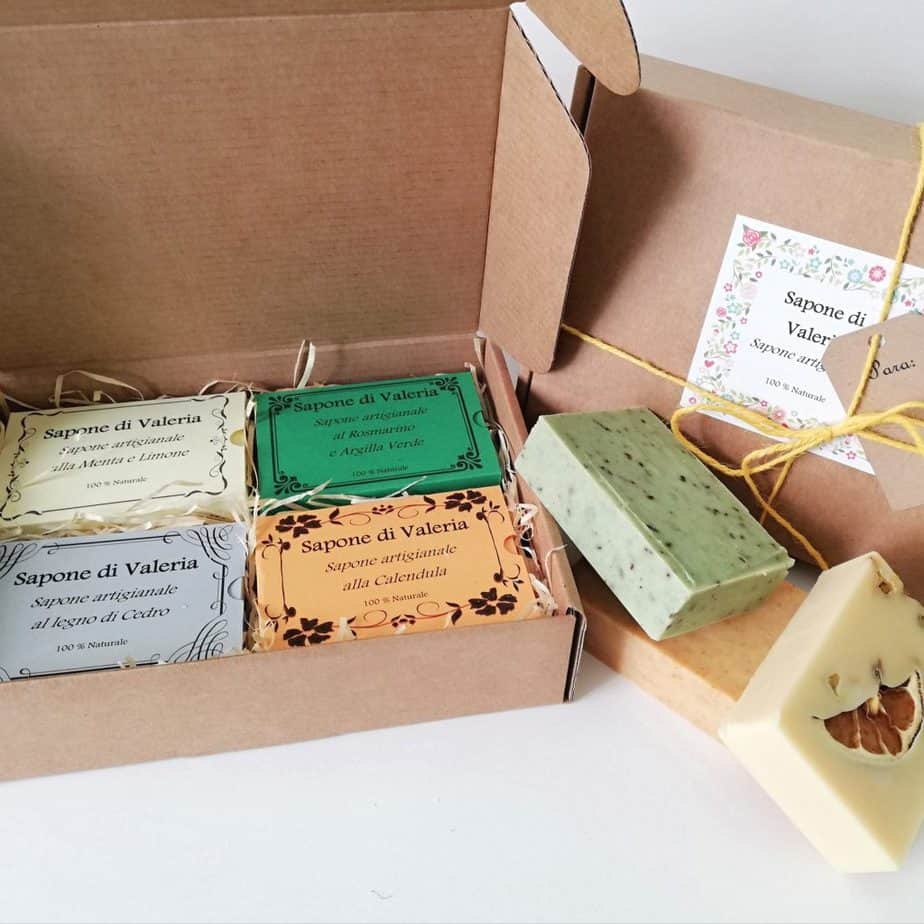 PACK JABONES naturales artesanales para REGALO | Sapone di Valeria